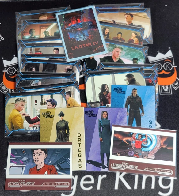 2025 RITTENHOUSE STAR Trek Strange New Worlds 28-Card Lot – 22 Base & 6 Inserts $20.17 - PicClick CA