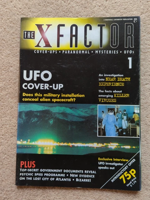 THE X FACTOR Magazine Issue 1 1996 £5.86 - PicClick UK