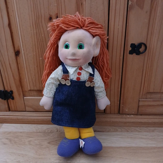 VINTAGE TOTS TV Tilly Tom & TINY Rag Doll Plush 16” Soft Toy 90’s 1993 ...