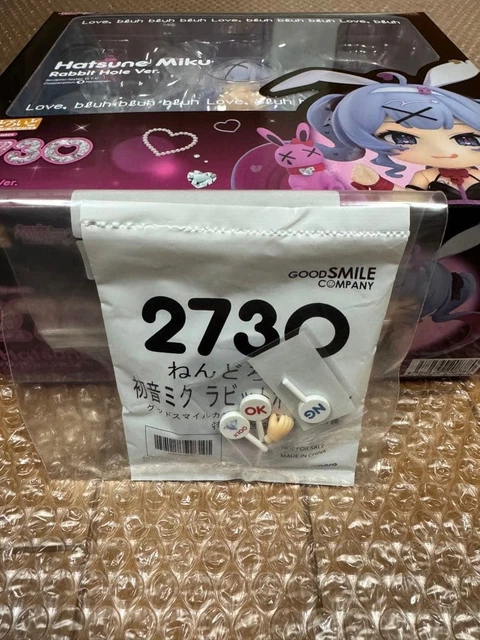 GOOD SMILE HATSUNE Miku Rabbit Hole Ver Nendoroid #2730 New w/ Bonus ...