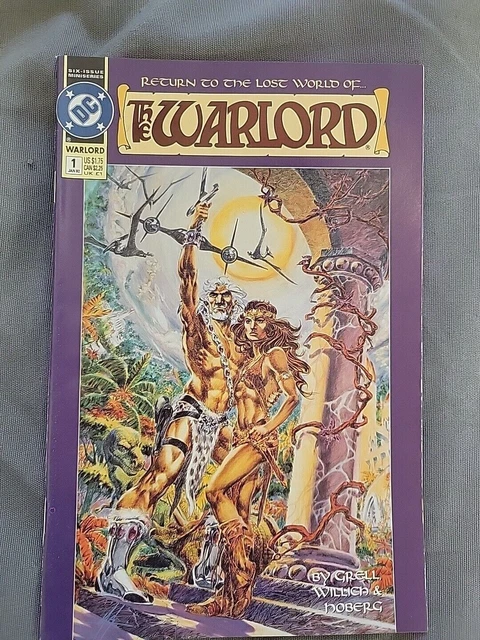 THE WARLORD #1 (Jan 1992, DC) Mike Grell/Walden Wong VF - Partie 1 de 6 Mini-Série EUR 1,97 ...