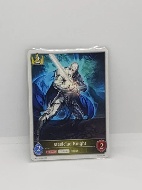 STEELCLAD KNIGHT TOKEN SHADOWVERSE EVOLVE SVE English $1.00 - PicClick AU