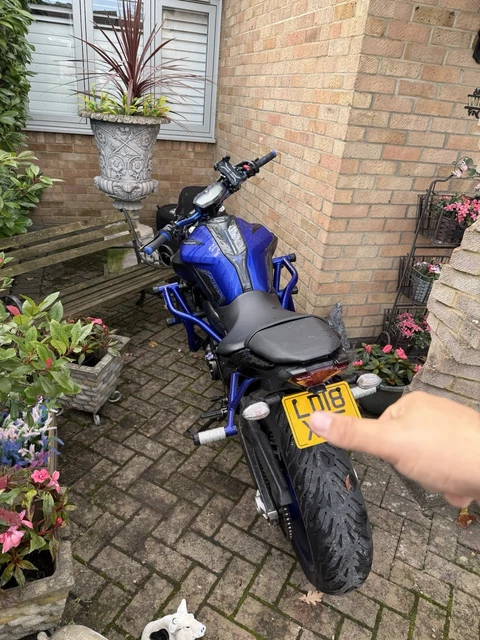 2018 YAMAHA MT07 Wheelie Bars Crash Bars Black Widow Exhaust £3,650.00 ...