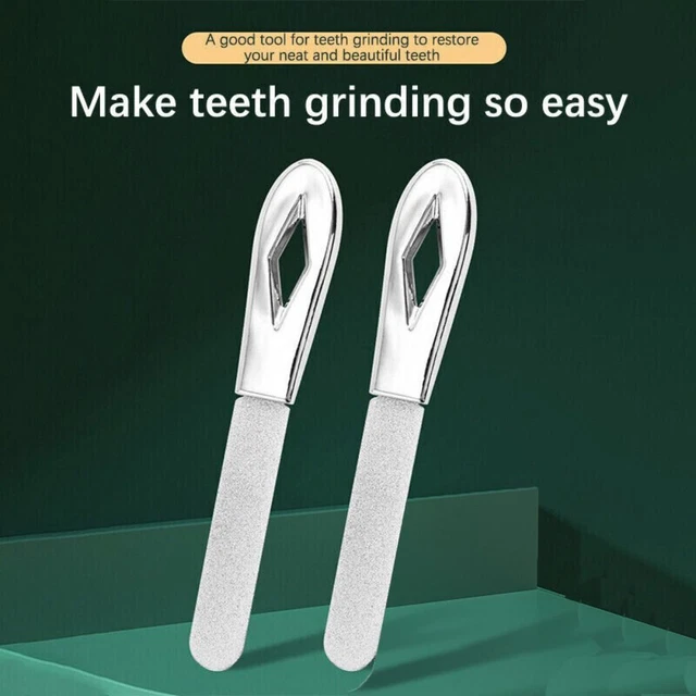 BUFFER GRINDING WISDOM Tooth Sandpaper Stick Tooth Alignment Stick $6. ...