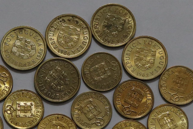 🧭 🇵🇹 PORTUGAL 1 Escudo Collection Mostly High Grade B66 #42 Kk7 $20.60 ...