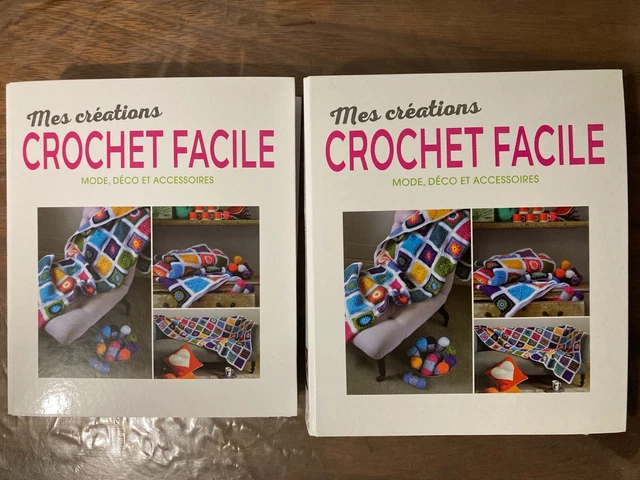MES CRÉATIONS LE Crochet Facile Hachette 2 classeurs N° 1 à 35 EUR 30 ...