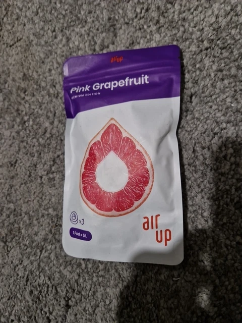 BRAND NEW 3X Genuine air up Pink GRAPEFRUIT Flavour Pods £11.99 ...