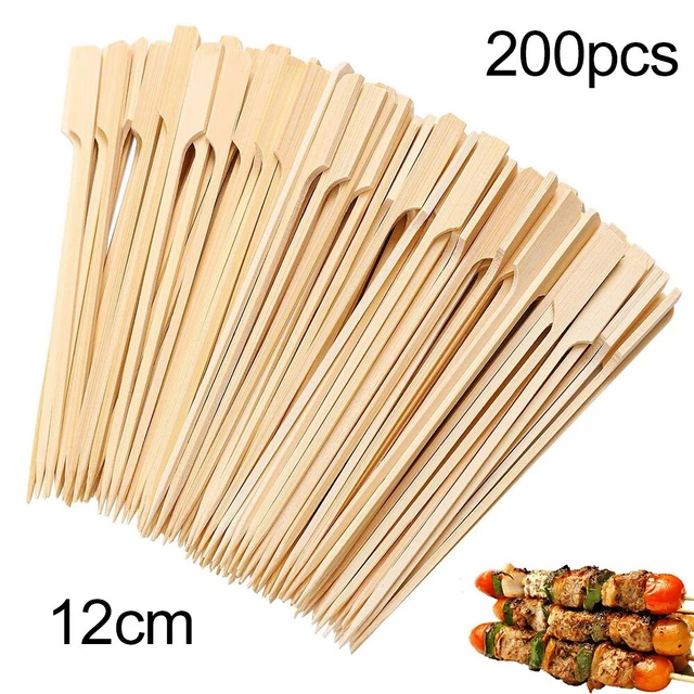 BROCHETTES DE BARBECUE en bois polyvalentes 200 pi ces pour exp rience ...