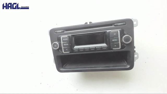 RADIO AUCUN CODE Disponible Rayé 5K0035156A VW Caddy 1.6 Tdi 2K/2KN ...