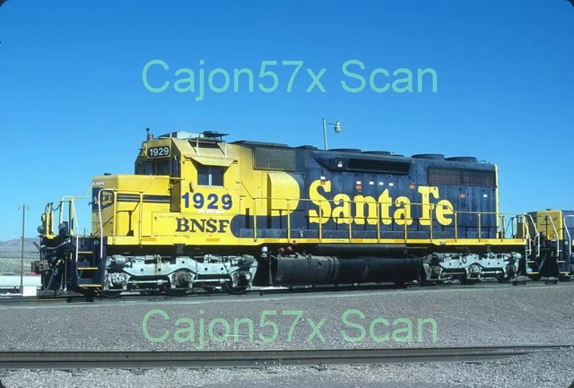 ORIGINAL SLIDE- BNSF SD39 1929 ATSF Paint (RARE#) At Barstow, CA. 2/07 EUR 3,40 - PicClick DE