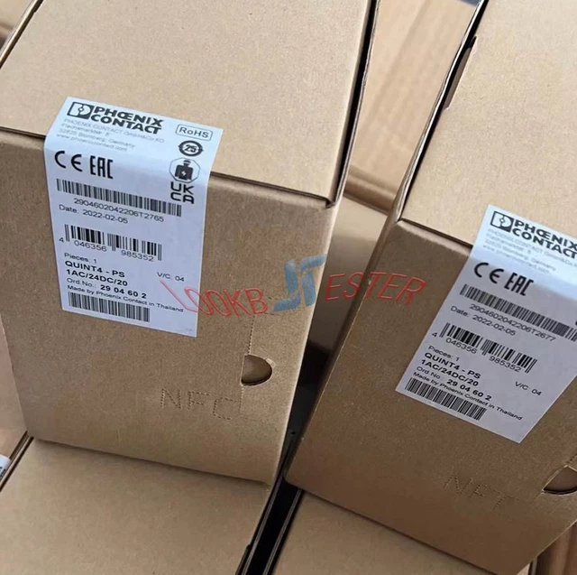 UN NOUVEAU CONTACT Phoenix QUINT4-PS/1AC/24DC/20 2904602 EUR 419,80 ...