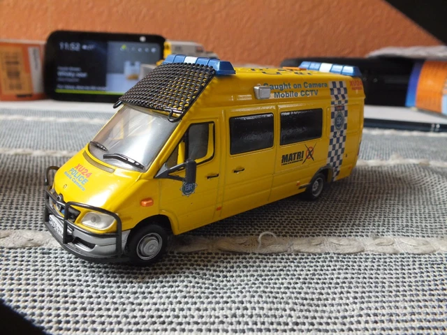 FIRE BRIGADE MODELS 1/43 Ford Transit Van Merseyside Police Matrix Unit ...