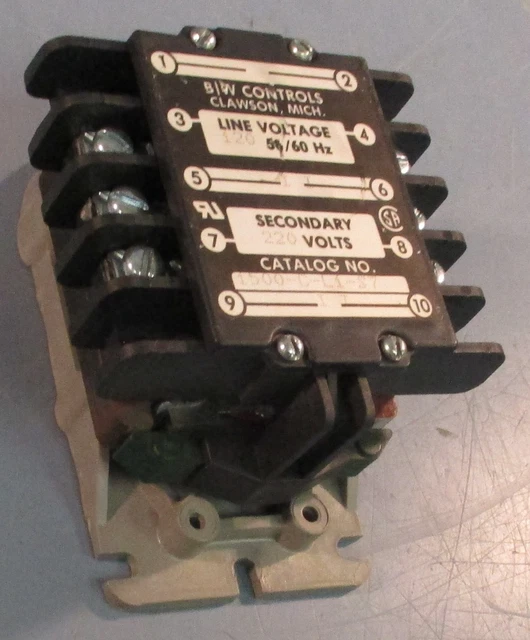 B/W CONTROLS 1500-C-L1-S7 Liquid Level Control Relay 220V 50/60Hz $69. ...
