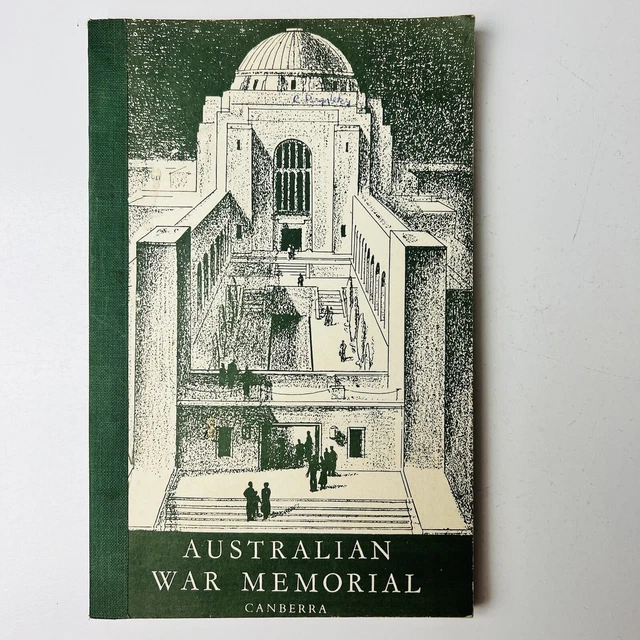 GUIDE TO AUSTRALIAN War Memorial Canberra Vintage 1960 Paperback Book ...