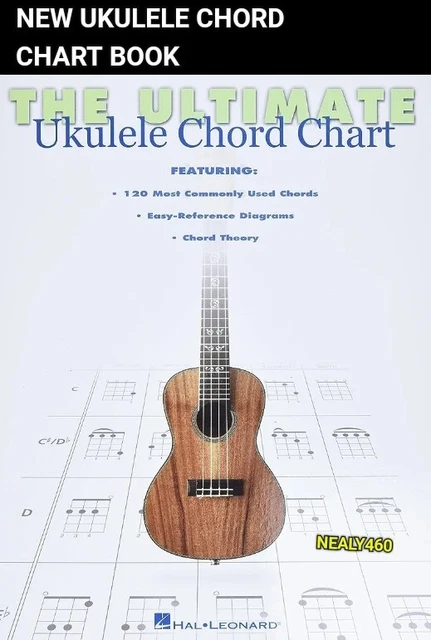 THE ULTIMATE UKULELE Chord Chart: Ukulele Series £4.93 - PicClick UK