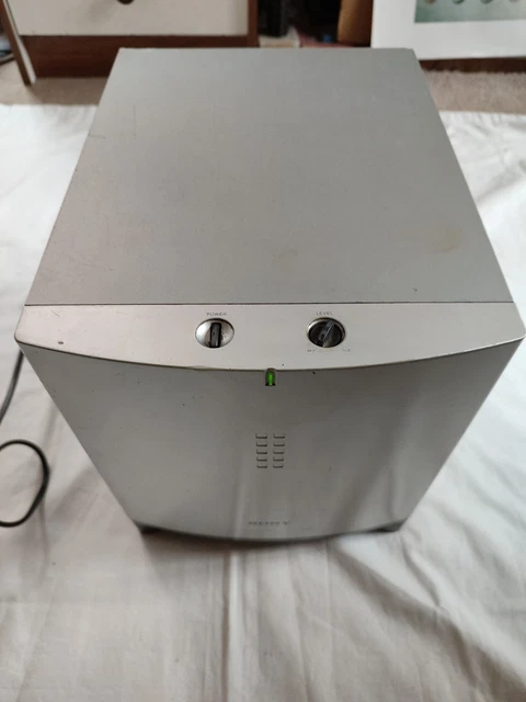 SONY SA-WMS215 ACTIVE Powered Subwoofer Bass Speaker Silver NOT WORKING ...