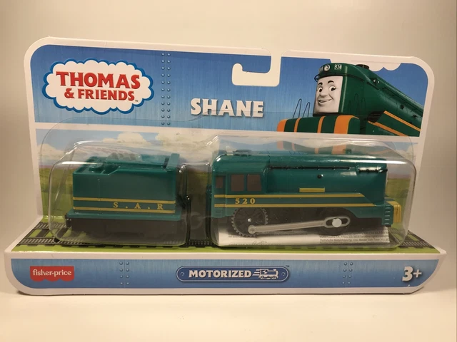 FISHER-PRICE THOMAS AND Friends Trackmaster Shane Motorized Engine ...