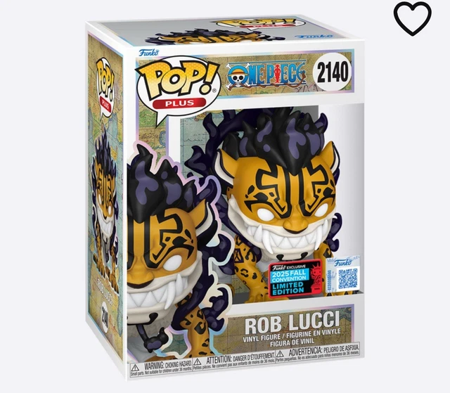 FUNKO POP! PLUS Rob Lucci 2140 (Human Beast Form) One Piece EUR 29,90 ...