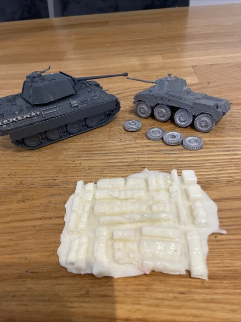 BOLT ACTION 28MM German Puma And Panther Tank £21.52 - PicClick UK