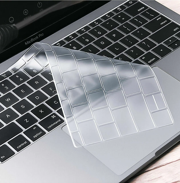 ULTRA TPU TRASPARENTE Protezione tastiera Cover Per MacBook Pro 13 15 ...