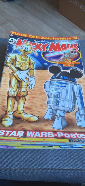 MICKY MAUS - Walt Disney - Yu-Gi-Oh! Zeichenkurs! Star Wars Poster EUR ...