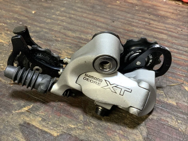 SHIMANO DEORE XT RD-M750 Mountain Long Cage 9s Rear Derailleur Mega 9 #2 £31.73 - PicClick UK