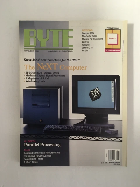 BYTE MAGAZINE NOV 1988 Vol. 13 No. 12 Back Issue COMPUTER Magazine ...