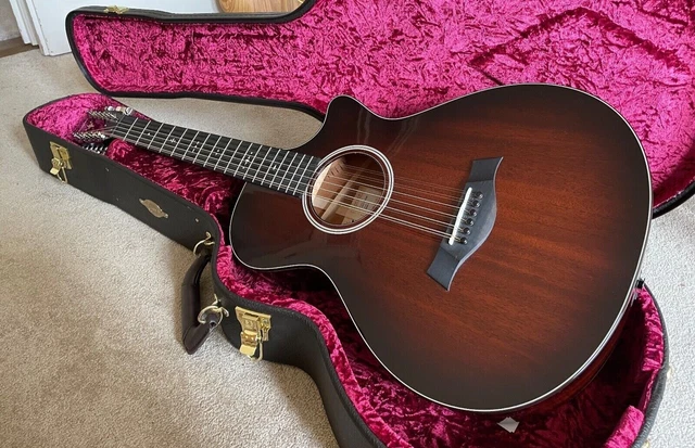 TAYLOR 562CE 12 String Electro-Acoustic Guitar - V Class - Mahogony ...