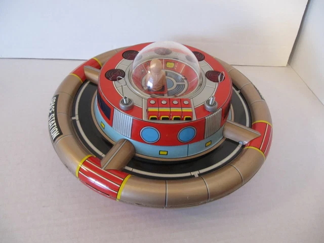 TIN TOYS - Nomura - Space Station - Ufo - Planet - Y - Antik ...