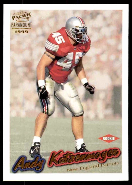 1999 PACIFIC PARAMOUNT Gold Andy Katzenmoyer #144 EUR 1,18 - PicClick FR