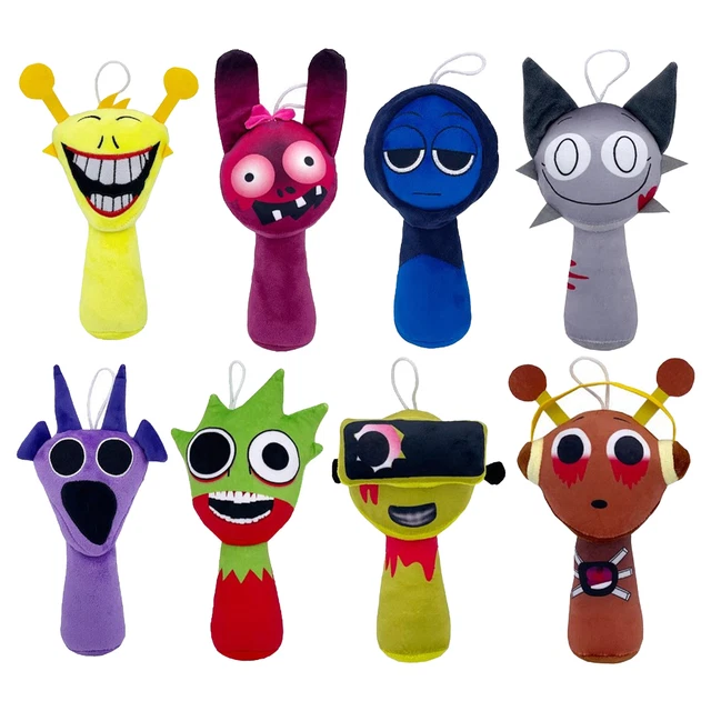 SPRUNKI PLUSH TOY Simon Oren Winda Sprunki Character Doll Plush Toy ...