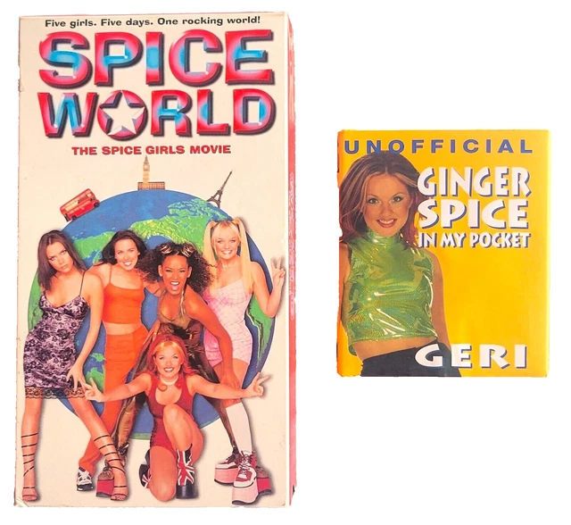 VHS TAPE SPICE World-The Spice Girls Movie 1998 Plus booklet about ...