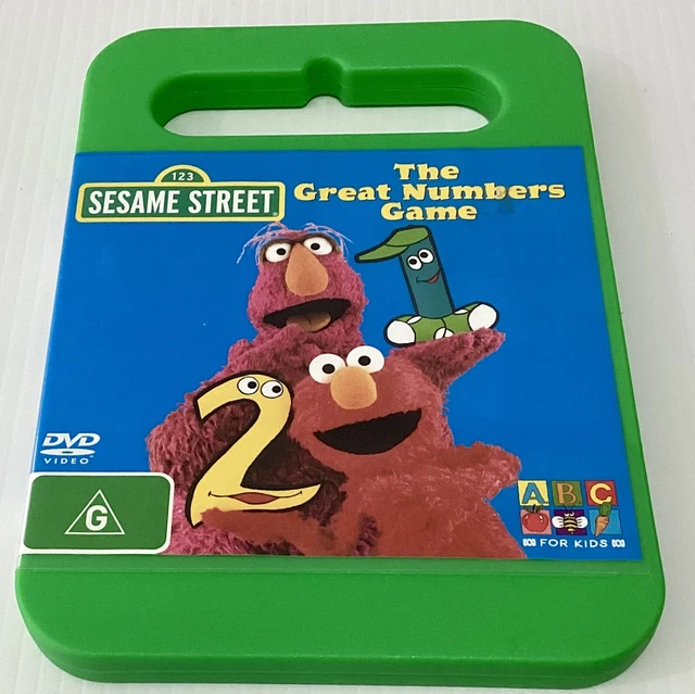 SESAME STREET THE Great Numbers Game DVD Region 4 Free Post ABC For ...