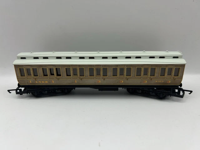 HORNBY R332 OO GAUGE LNER Clerestory Composite Coach ‘4103’ VGC £14.99 ...