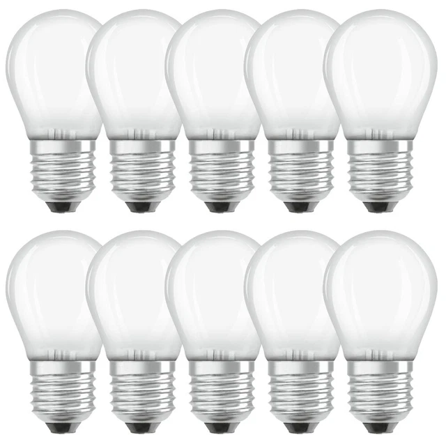 10 X OSRAM LED Filament Tropfen 4,5W=40W E27 matt 470lm Tageslicht 6500K UVP 49€ EUR 6,59 ...