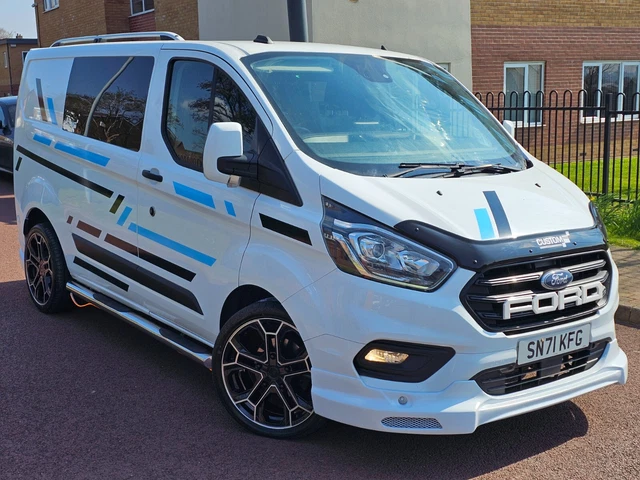 *SOLD* 2022 71 Ford transit custom 7 Seat RARE double cab sport kit ...
