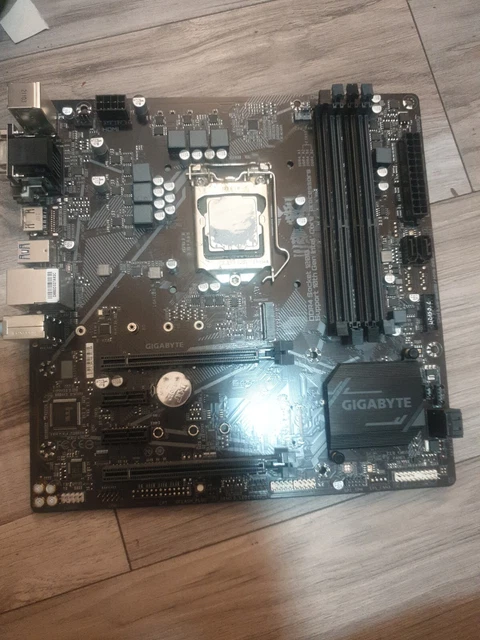 GIGABYTE B460M DS3H V2 Motherboard DDR4 VGA DVI HDMI + Processor Intel ...