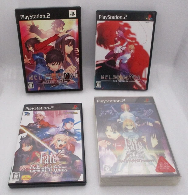 PS2 FATE UNLIMITED Codes MELTY BLOOD Act Cadenza Actress Again Ltd ...