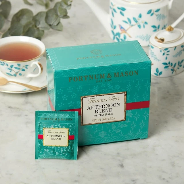 Fortnum And Mason Afternoon Blend 50 Count Tea Bags (1, 59% OFF