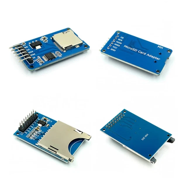 MICRO SD MEMORIA Espansione Scheda Tf Mappa Memoria Protezione Modulo Spi Per EUR 8,19 - PicClick IT