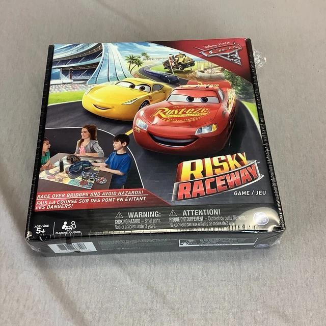 DISNEY PIXAR CARS 3 Risky Raceway Board Game Read Description NEW £13. ...