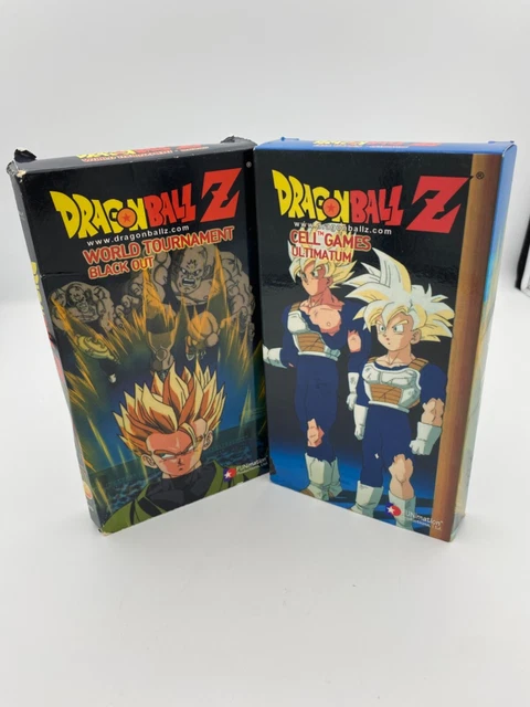 DRAGON BALL Z - World Tournament/Cell Games (VHS, 2001) £13.55 ...