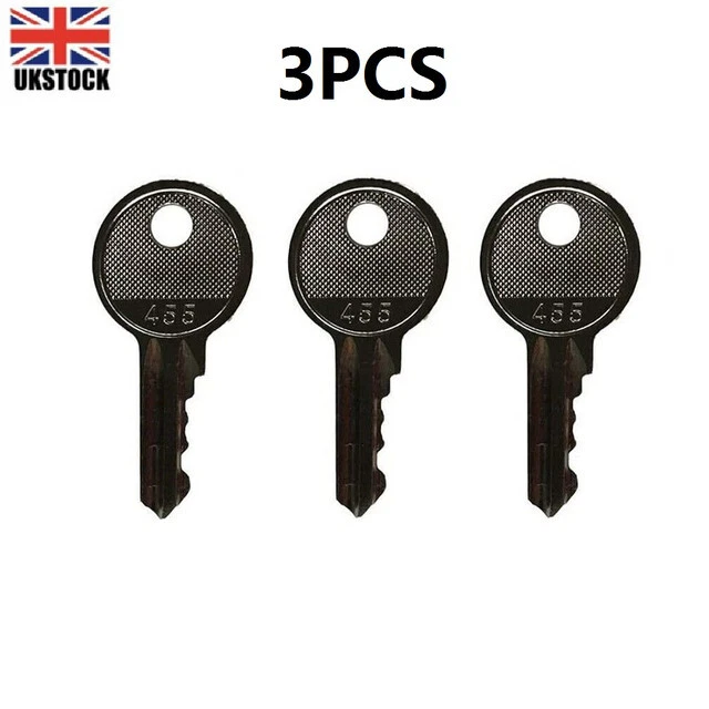 3PCS FOR RONIS 455 Key Skyjack, Genie, Terex, Snorkel, Vermeer, Lift ...
