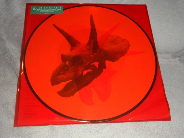 ALICE IN CHAINS-THE Devil Put Dinosaurs Here "Limited Edition" Picture ...