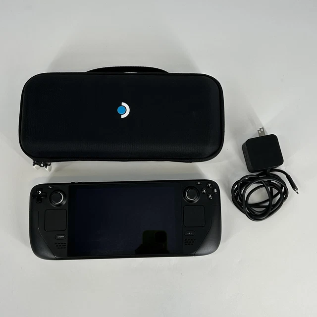 VALVE STEAM DECK Handheld Console Black 256GB w/ Charger - Transparent ...