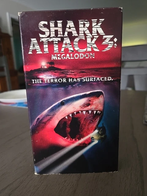 SHARK ATTACK 3: Megalodon (VHS, 2002) Horror $10.00 - PicClick CA