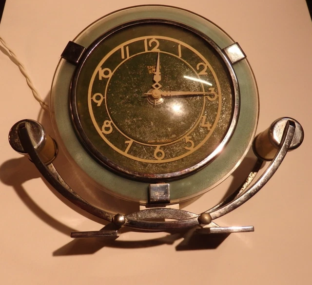 VINTAGE 1930S/40S ELECTRIC smiths sectric bakelite wall clock £130.70 ...
