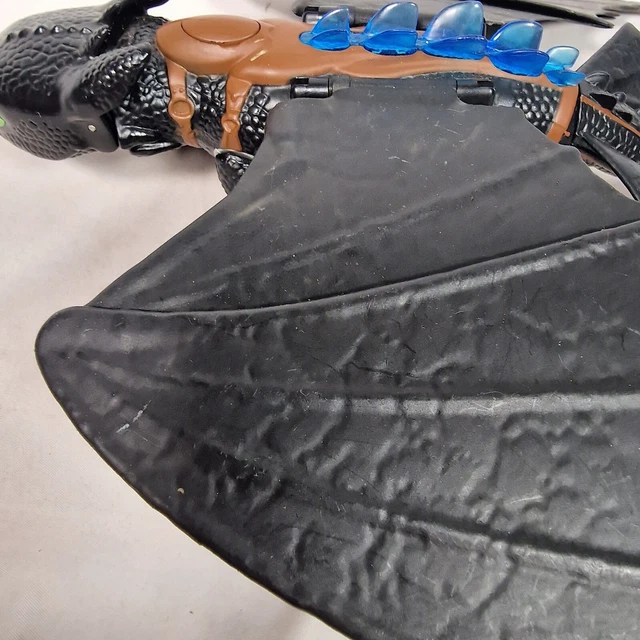 HOW TO TRAIN Your Dragon Toothless Light Up 15” figure 2016 Dreamworks ...