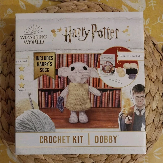 OFFICIAL WIZARDING WORLD - Harry Potter - Dobby House Elf Crochet Craft ...