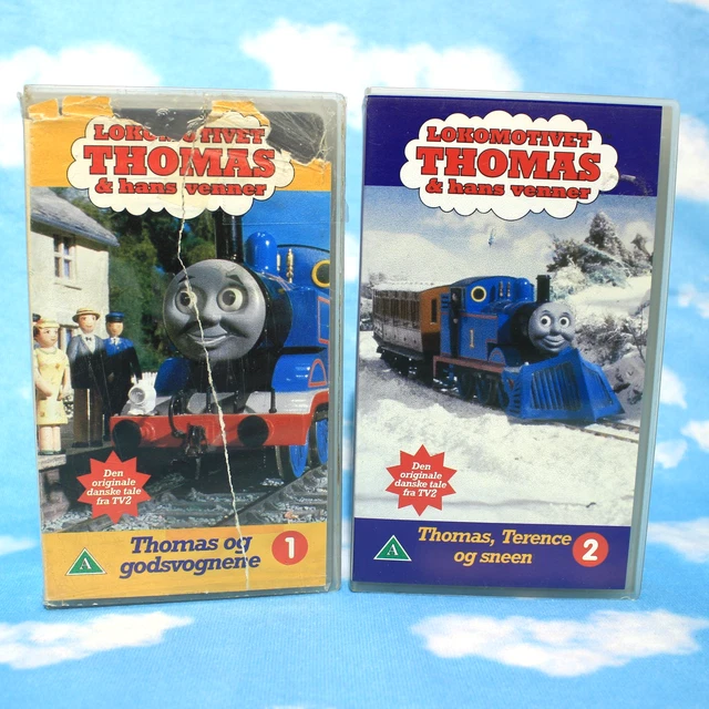 THOMAS THE TANK Engine and Friends VHS 1998 PAL x2 Danish Import RARE ...
